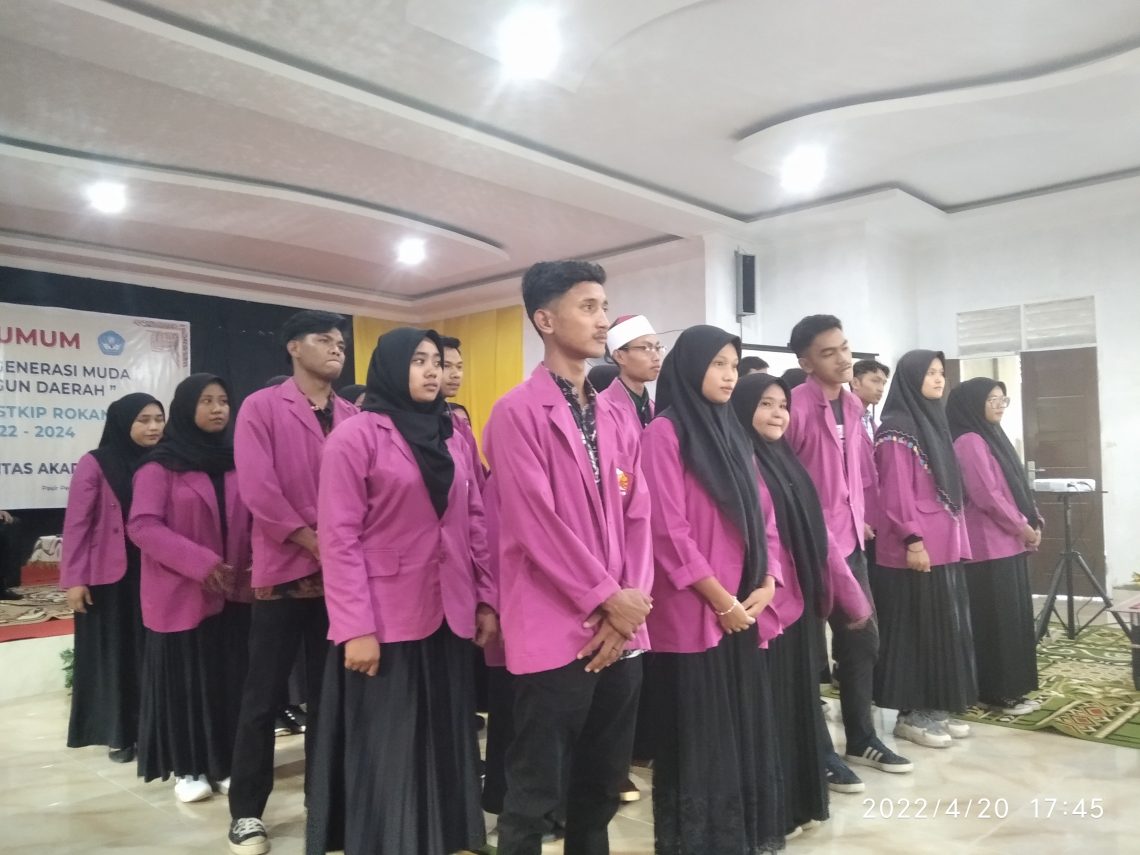 Pengurus BEM STKIP Rokania Periode 2022 – 2024 Telah Dilantik – Rokapress