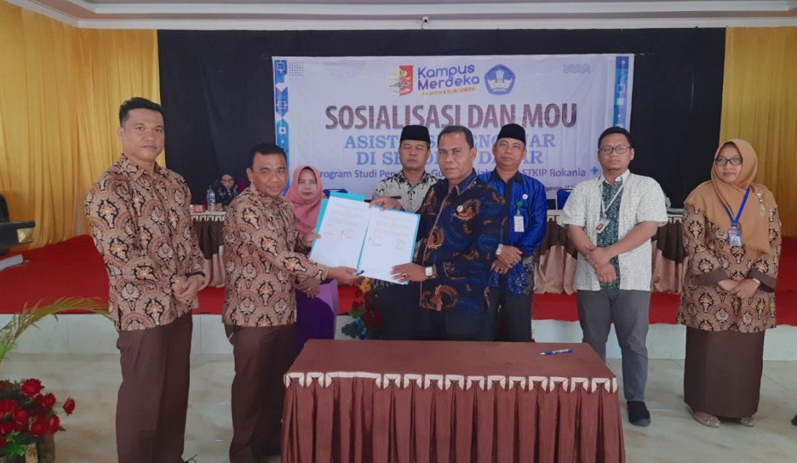 Rokania Tandatangani MOU dengan SD Mitra Program Asistensi Mengajar – Rokapress