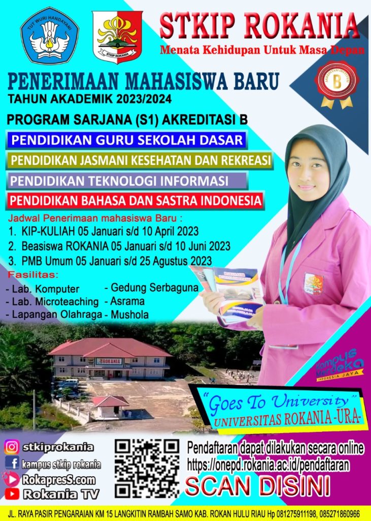 STKIP Rokania Mulai Penerimaan Mahasiswa Baru Tahun Akademik 2023/2024 ...